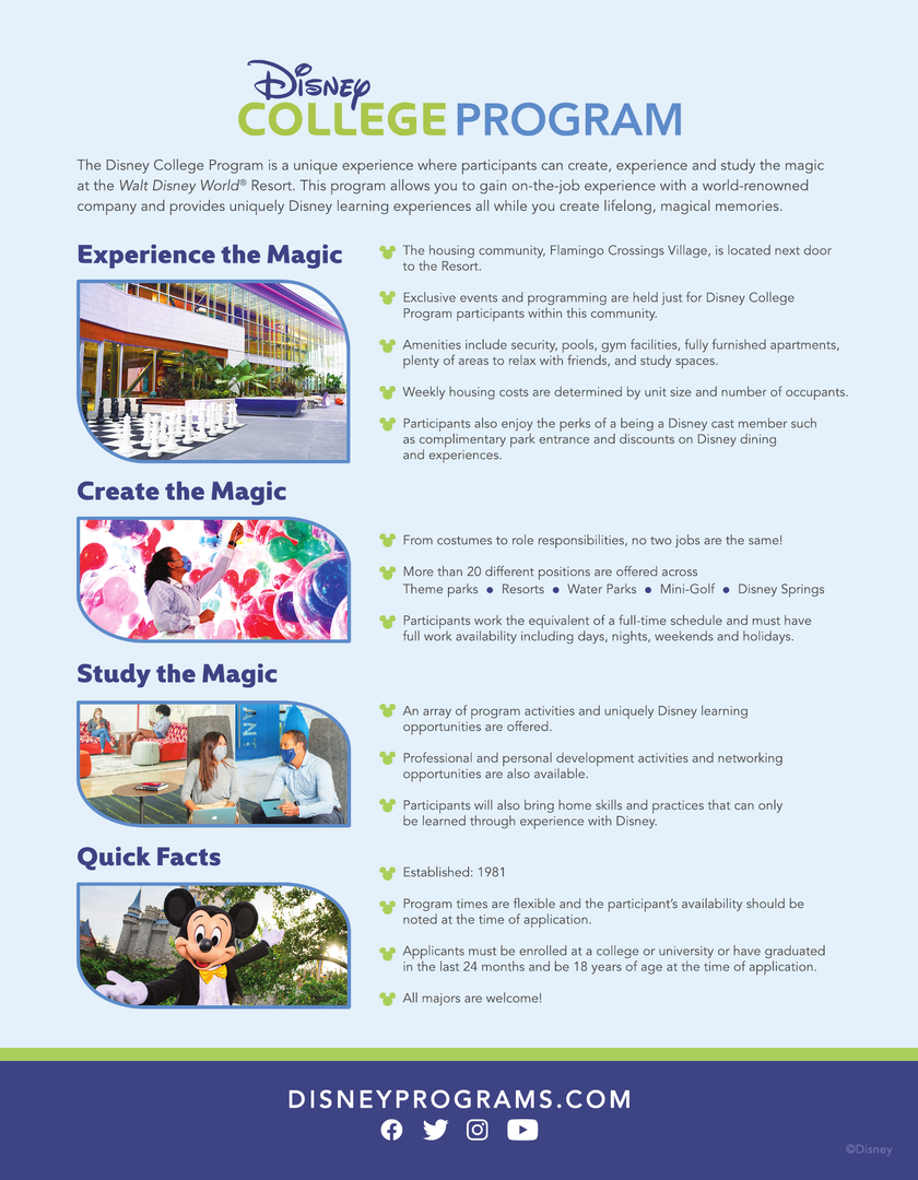 Disney Programs Education Connection
